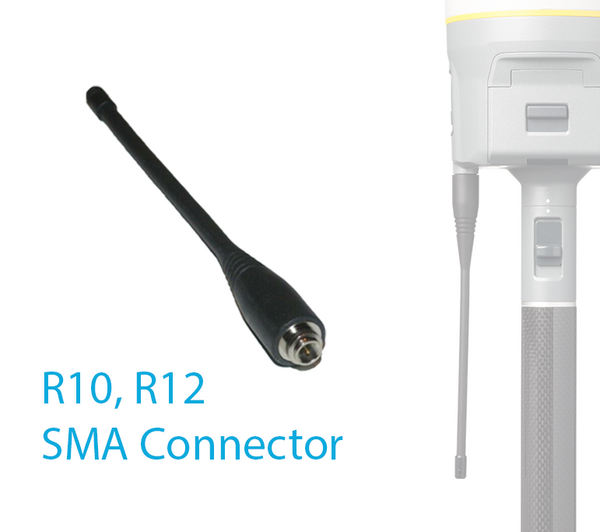 Trimble R10 / R12 Radio Antenna UHF 410-470 Mhz Rubber Duck | 89854-00 ...